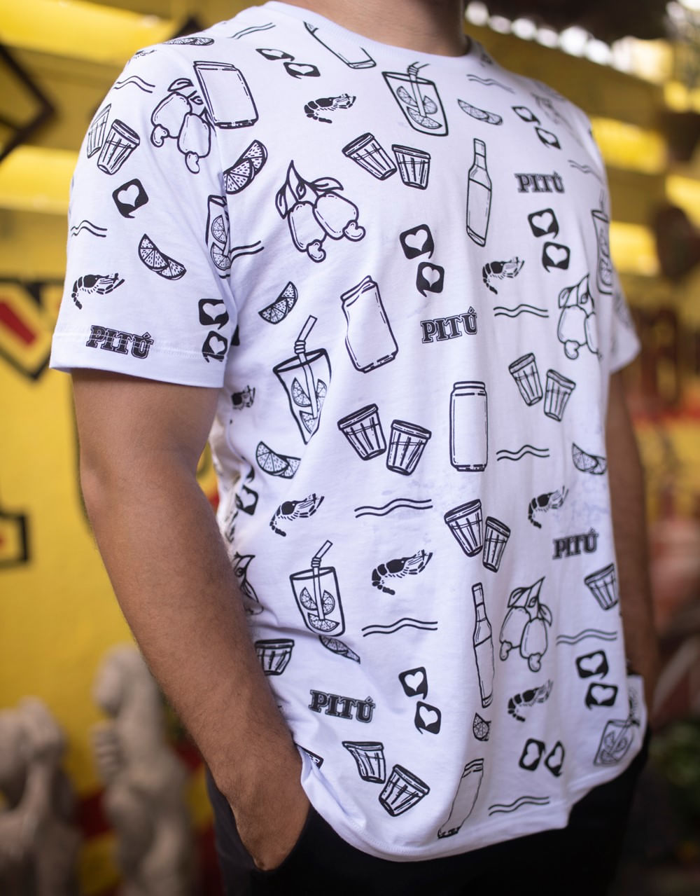 Camisa Mania de Brasileiro - Pitú | Loja Oficial